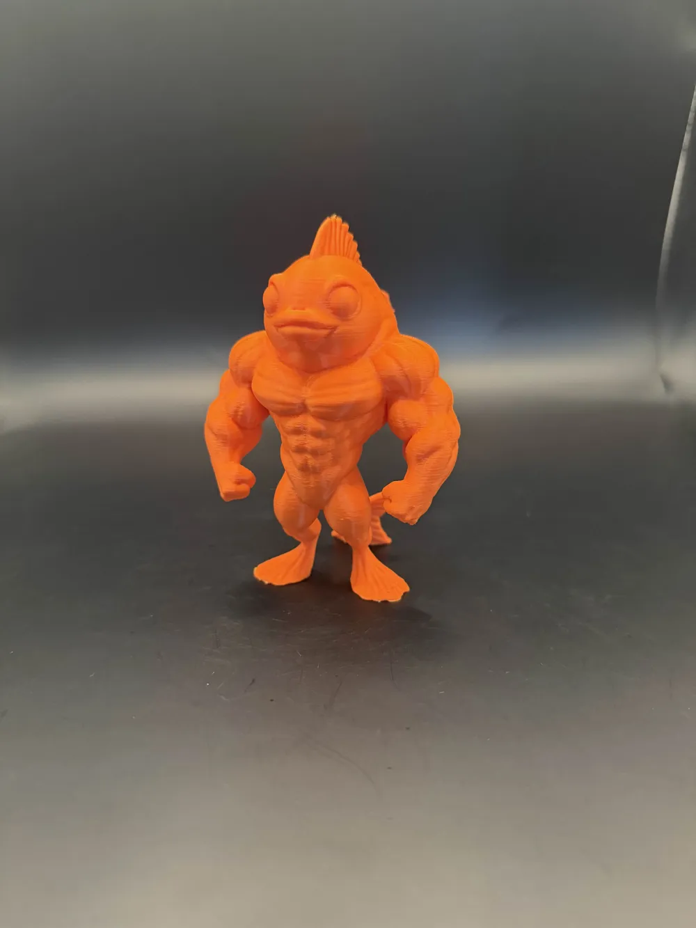 Fish With Big Muscles - Free 3D Print Model - MakerWorld