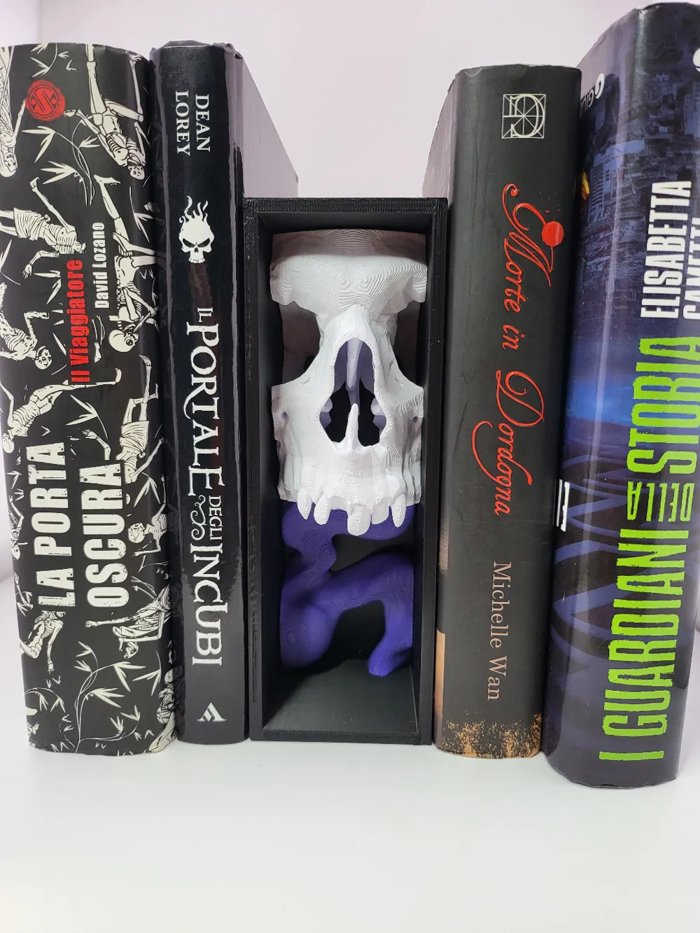 book nook smoke skull by Mad power MakerWorld: Download Free 3D Models