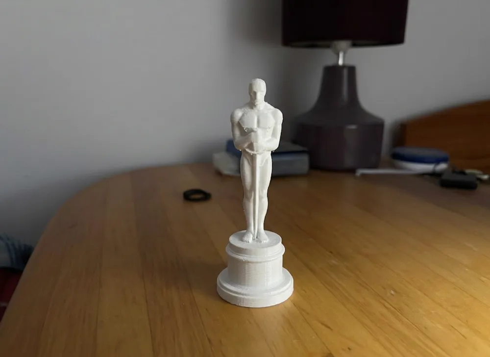 Academy Award Oscar Trophy 3D Model - Free 3D Print Model - MakerWorld