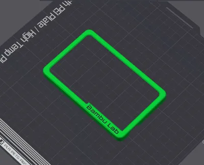 BambuLab X1C Screen frame protector - MRW Remixed by Marwyn - MakerWorld