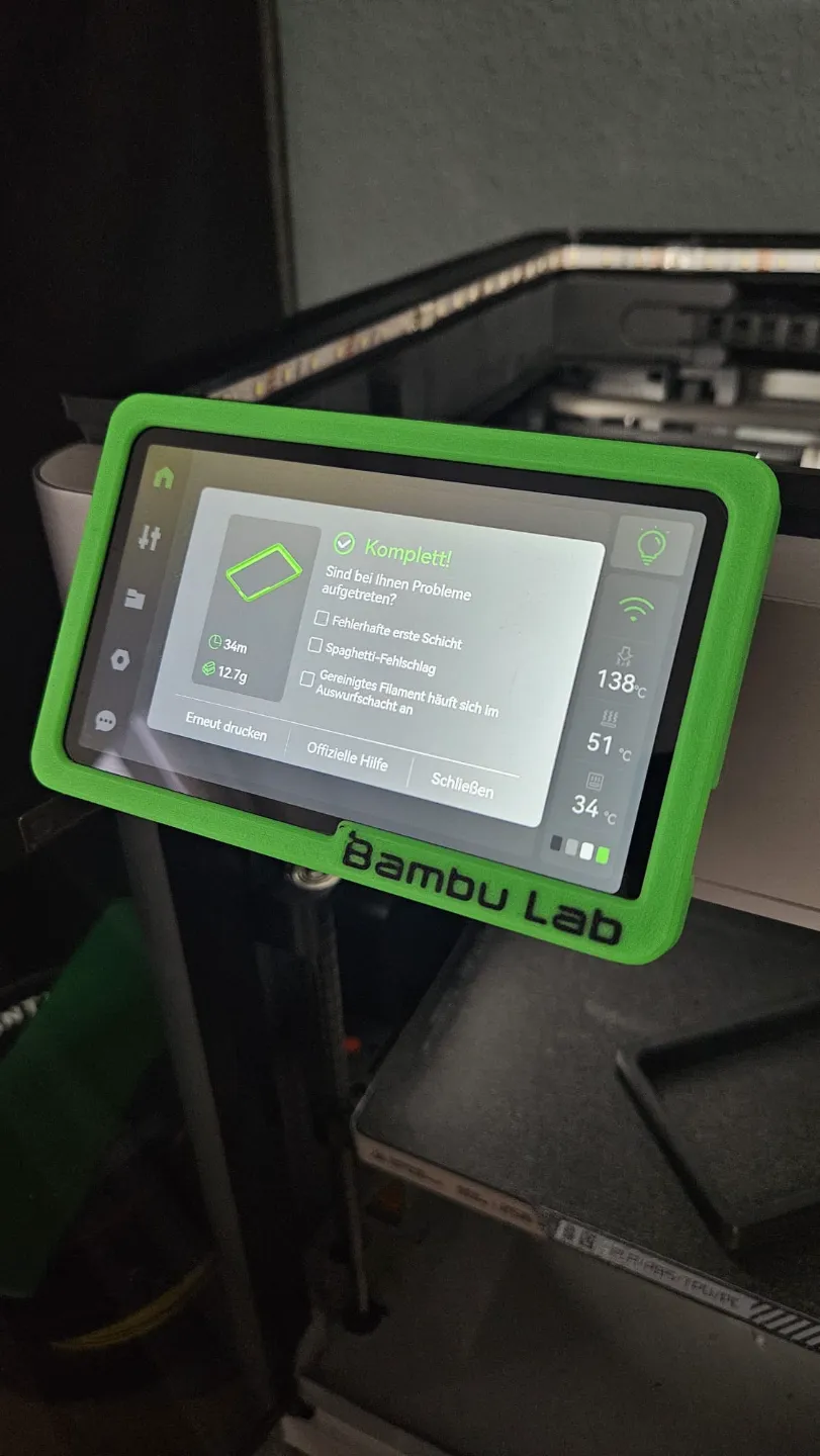 Bambu Lab X1C Screen Protector by 5kyrunn3r MakerWorld: Download Free ...