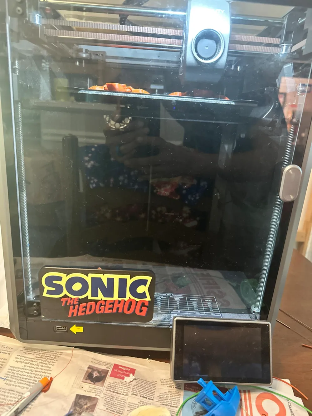 Sonic the Hedgehog Decorative Sign by 2BitTommy - MakerWorld