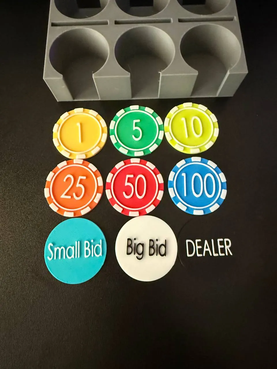 poker chips setup with less waste by Adamste MakerWorld: Download Free ...