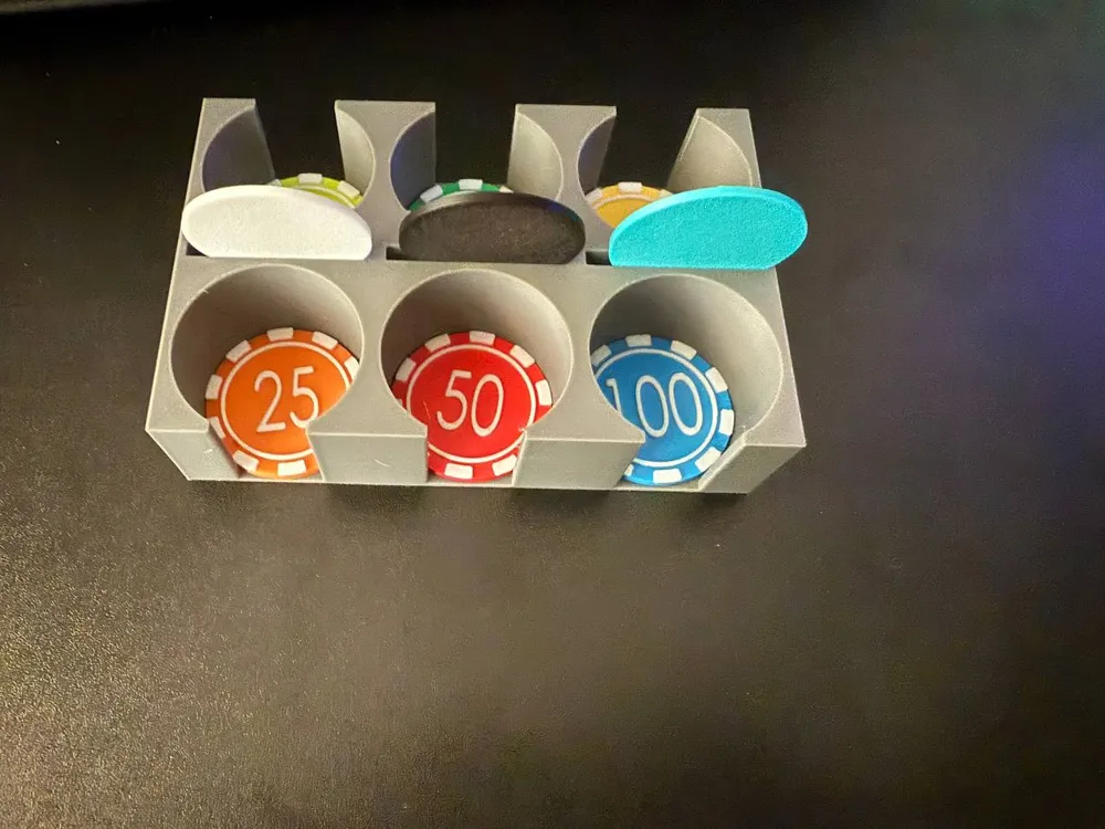 poker chips setup with less waste by Adamste MakerWorld: Download Free ...