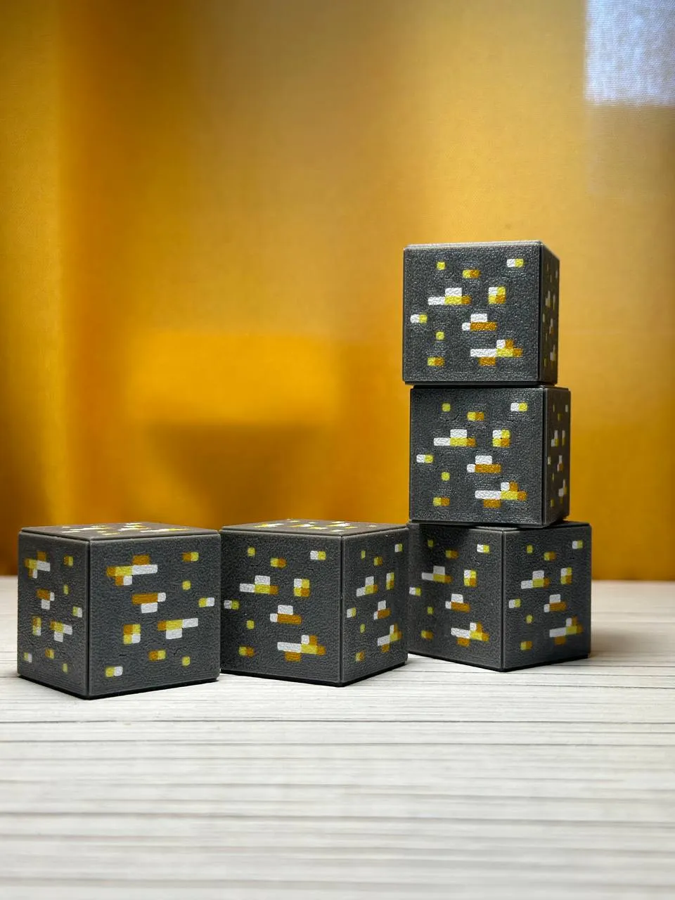 Minecraft Golden Ore by kirimba MakerWorld: Download Free 3D Models