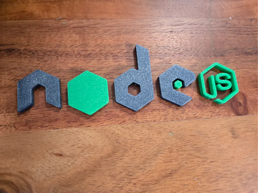 Node Js Logo By Ahmadnassri Makerworld