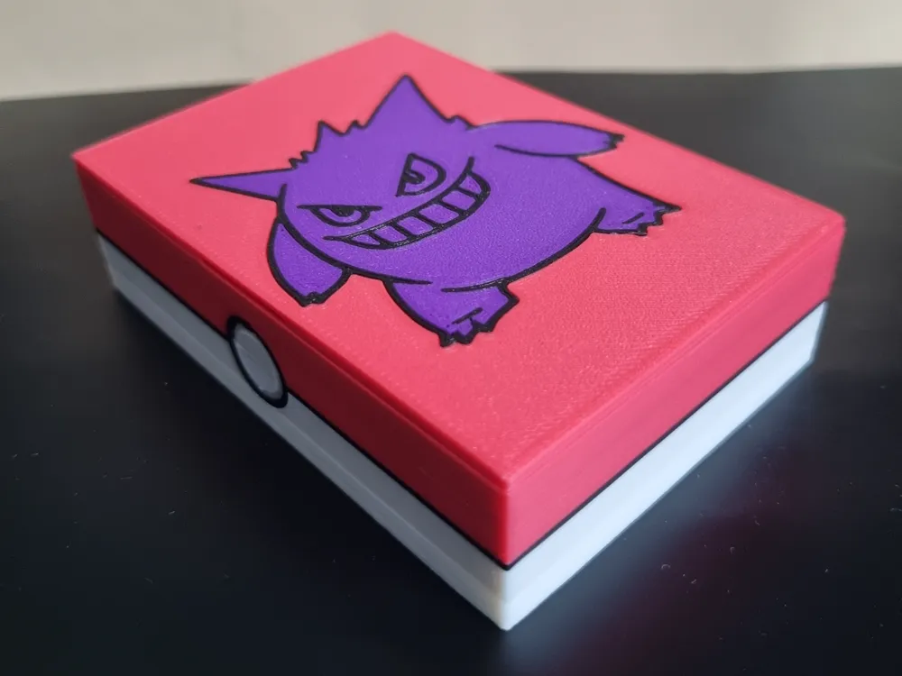 Pokemon Cards Box Gengar by BD3D Productions - MakerWorld