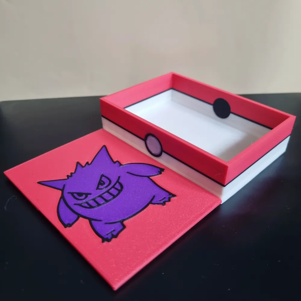 Pokemon Cards Box Gengar by BD3D Productions - MakerWorld