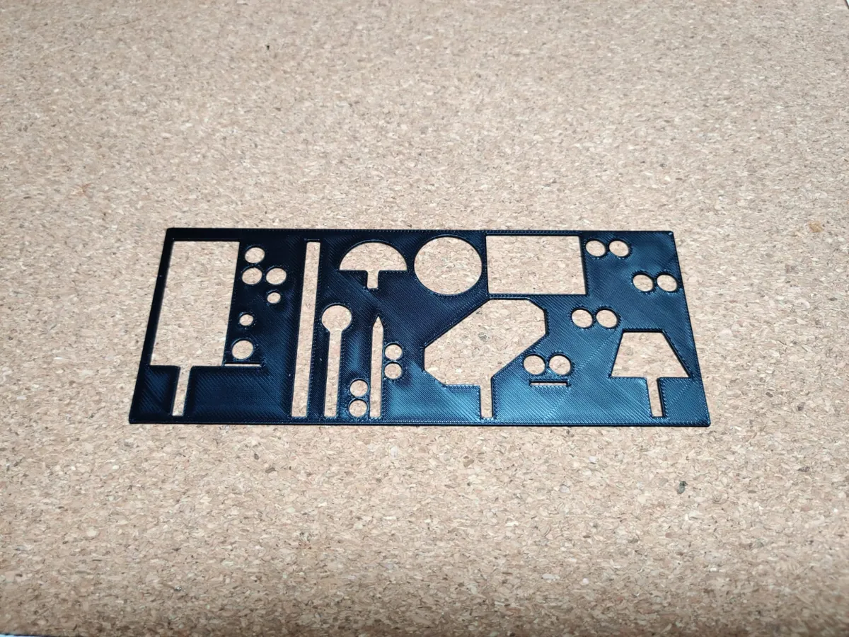 Railway Signals Sketch Card German Signal Stencilcard - Free 3D Print ...