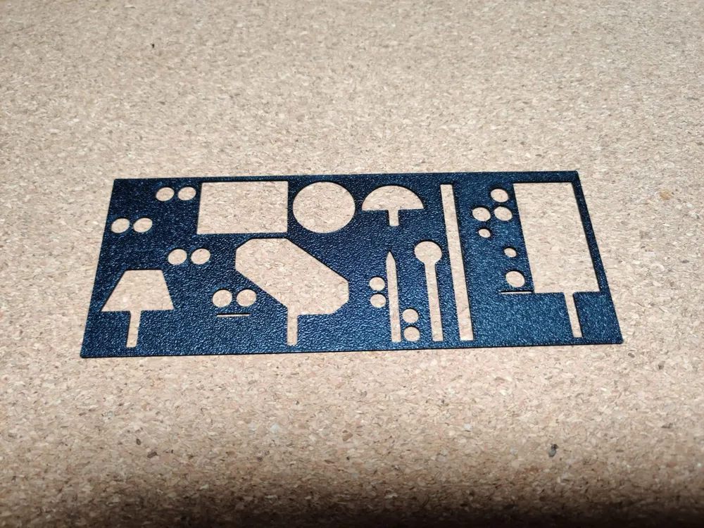 Railway Signals Sketch Card German Signal Stencilcard - Free 3D Print ...