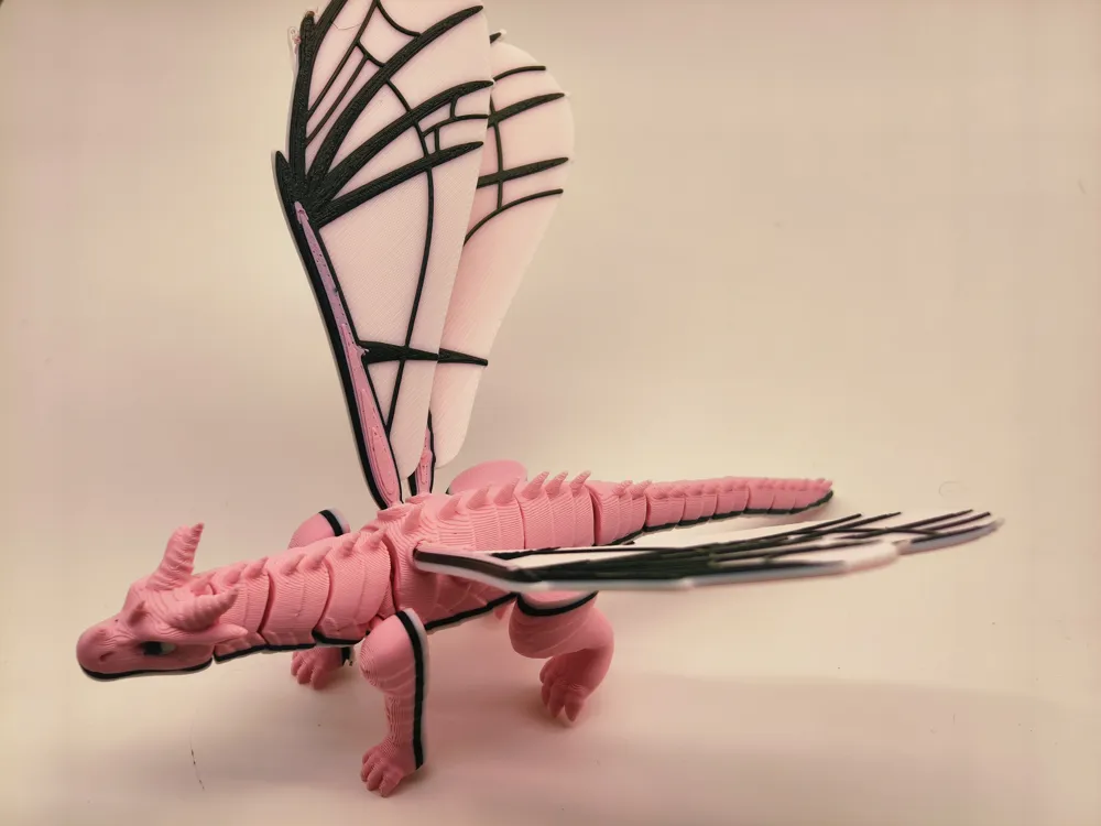 Baby Wyvern, no supports, A1 mini printable - Free 3D Print Model ...