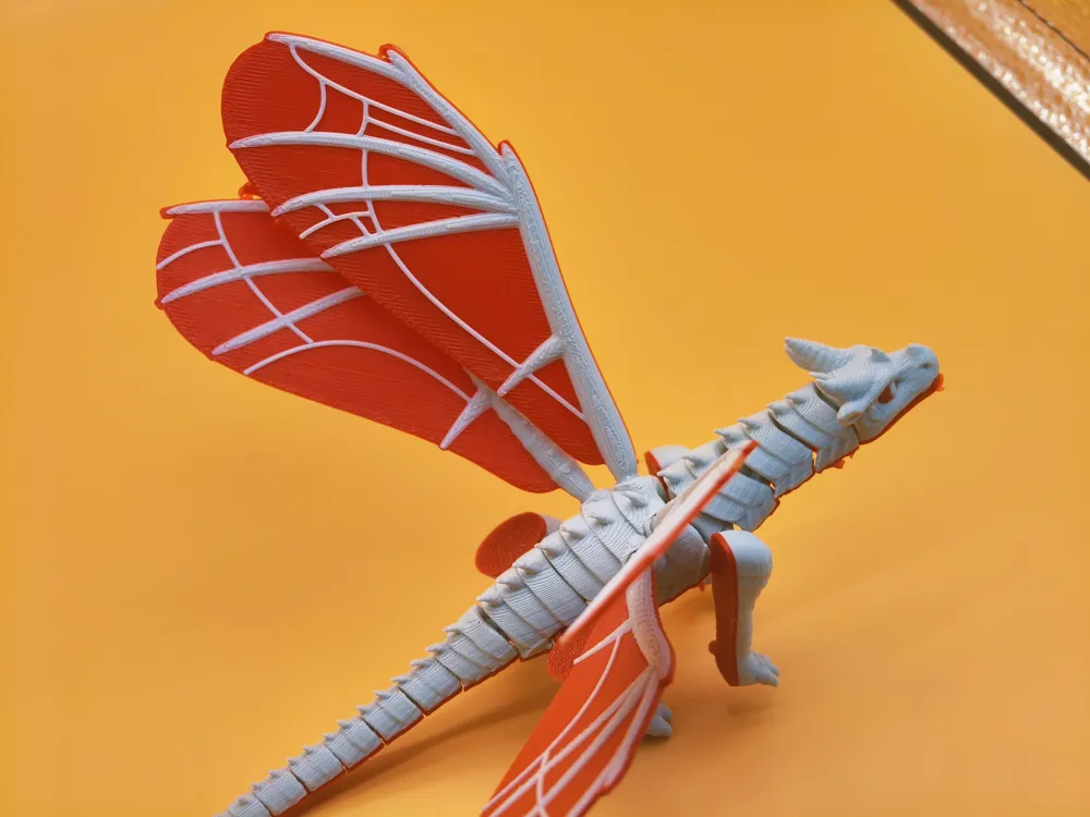 Baby Wyvern, no supports, A1 mini printable - Free 3D Print Model ...