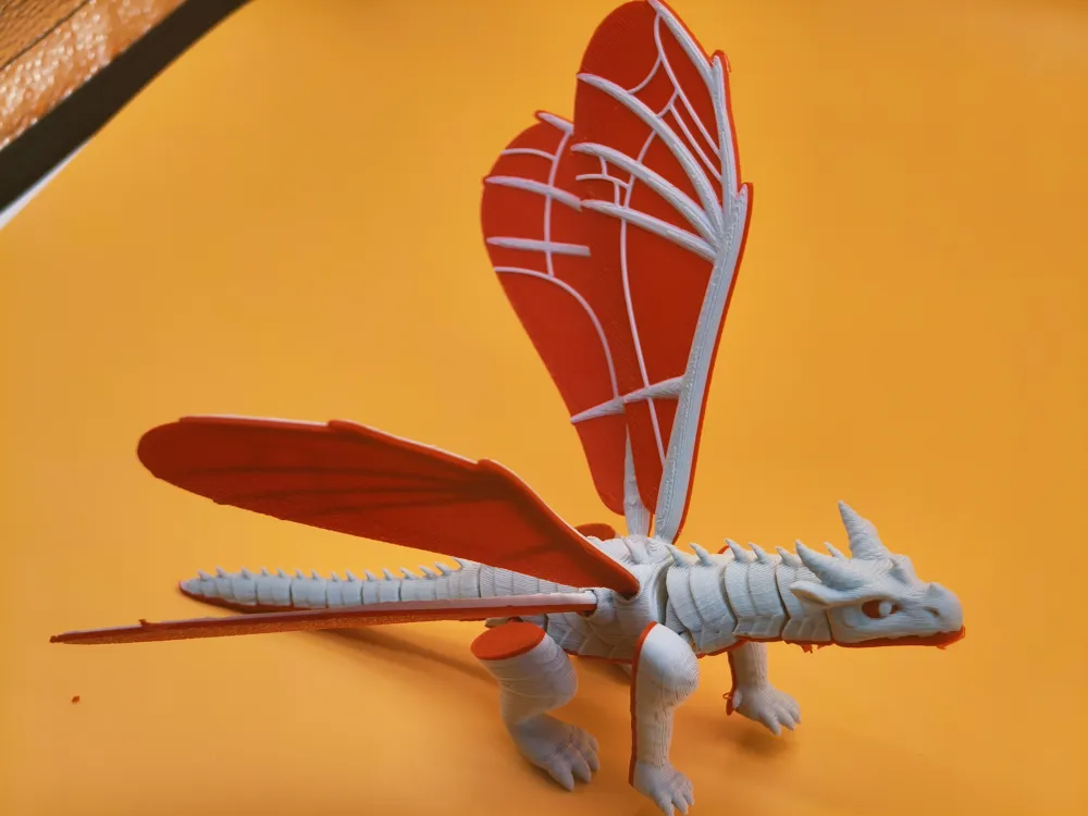 Baby Wyvern, no supports, A1 mini printable - Free 3D Print Model ...