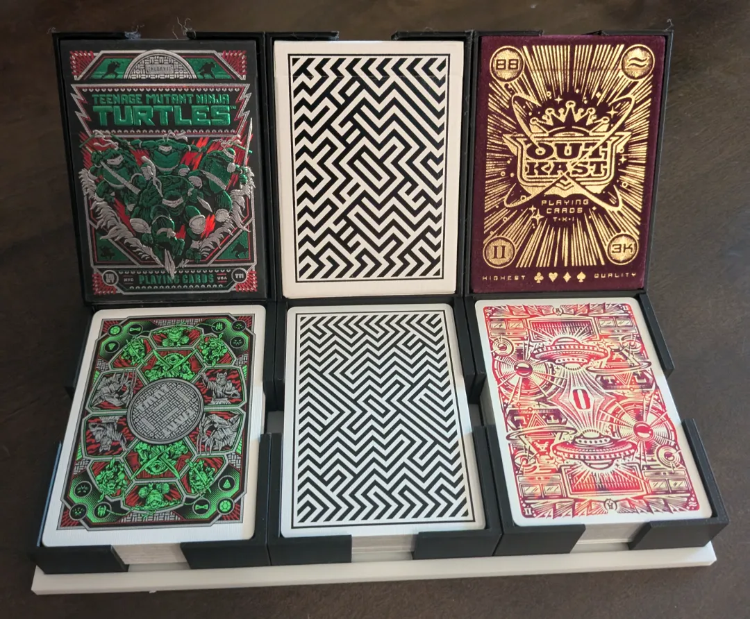 Playing Card Display Stand - Free 3D Print Model - MakerWorld