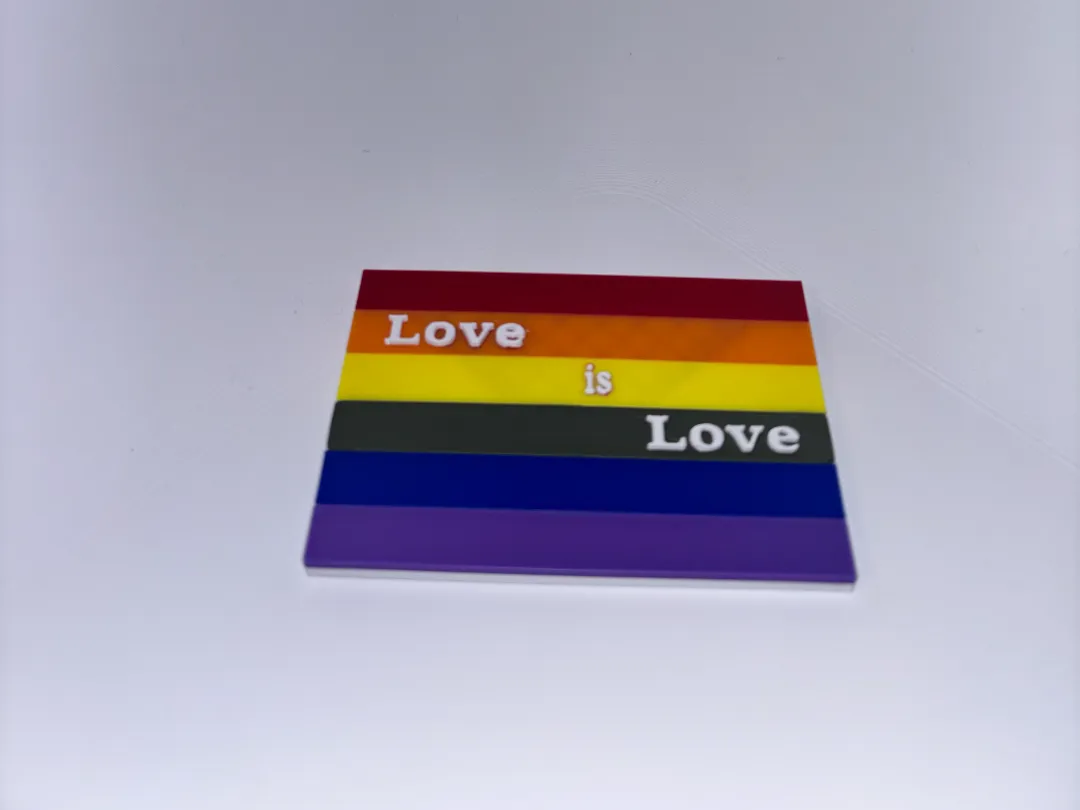 Pride flag - Free 3D Print Model - MakerWorld