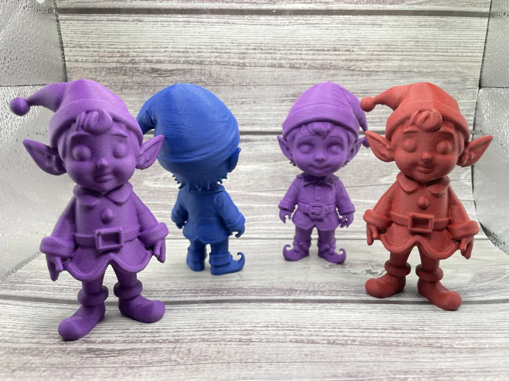 Cute Elf Buddies by Dave'sPrints MakerWorld: Download Free 3D Models