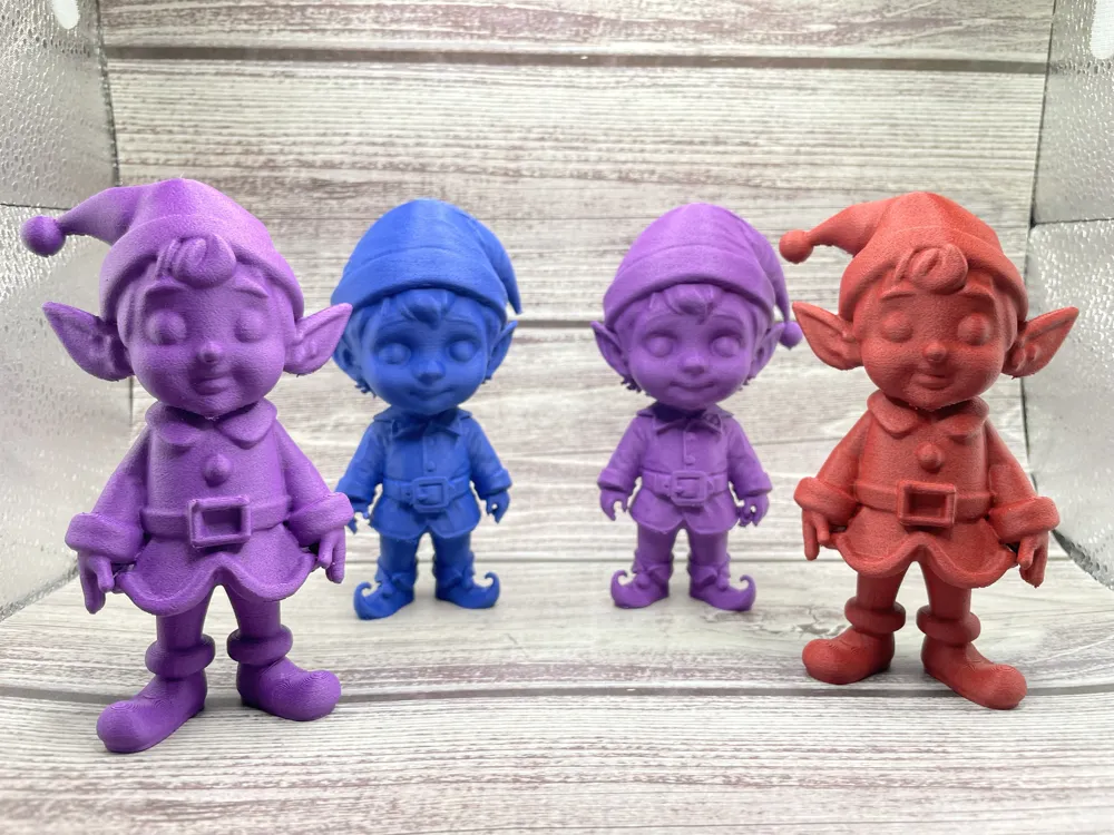 Cute Elf Buddies by Dave'sPrints MakerWorld: Download Free 3D Models