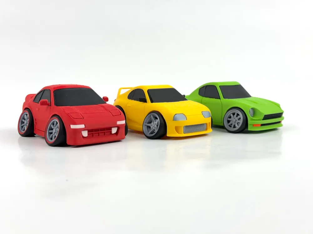 Tooned TOYOTA MR2 by soarpix MakerWorld: Download Free 3D Models