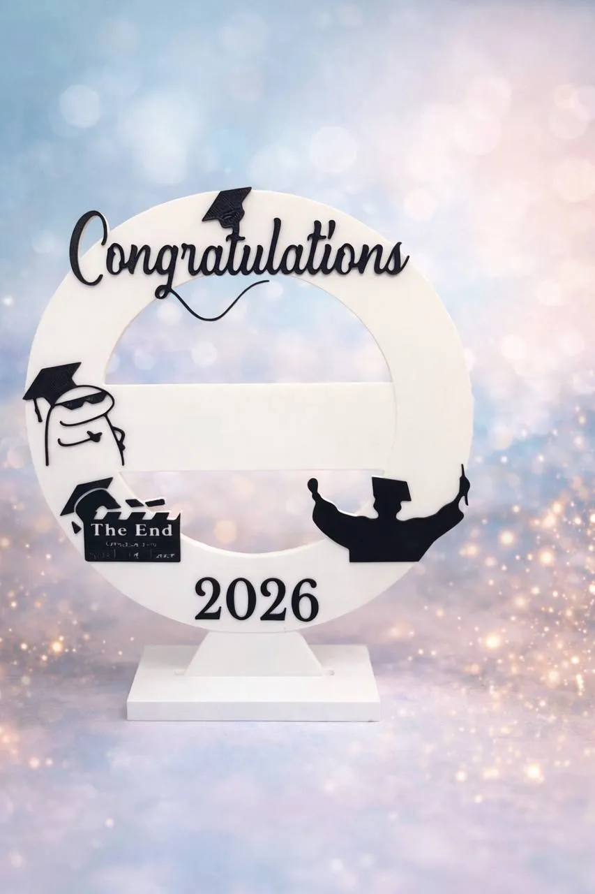 Graduation Stand 2026 - Free 3D Print Model - MakerWorld