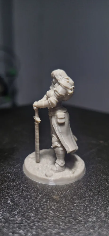 Female Knight 32mm - Free 3D Print Model - MakerWorld