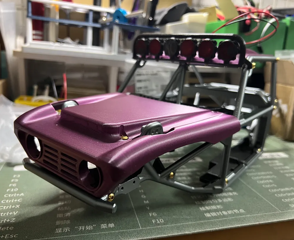 H10 OPTIC Roof LED Light Bracket(H10顶灯支架) by Mu-Done MakerWorld: Download Free 3D Models