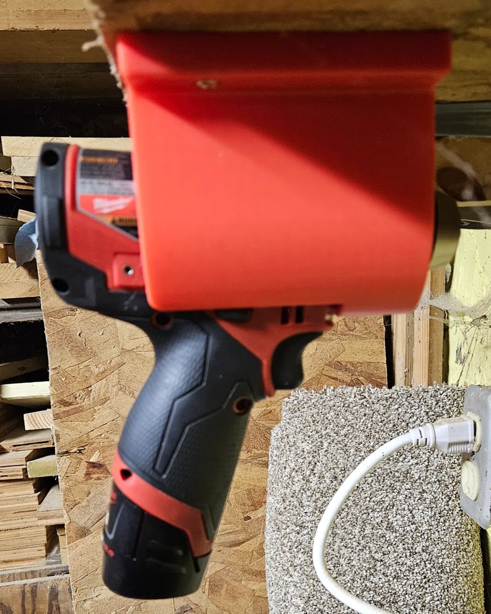 Milwauke M12 Tool Holder Flanged by dirtman2027 MakerWorld: Download ...