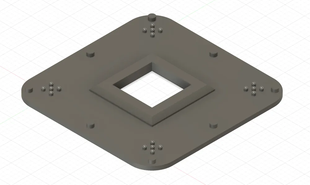 Gridfinity Baseplate Magnet Jig Remixed by gsingh2011 - MakerWorld