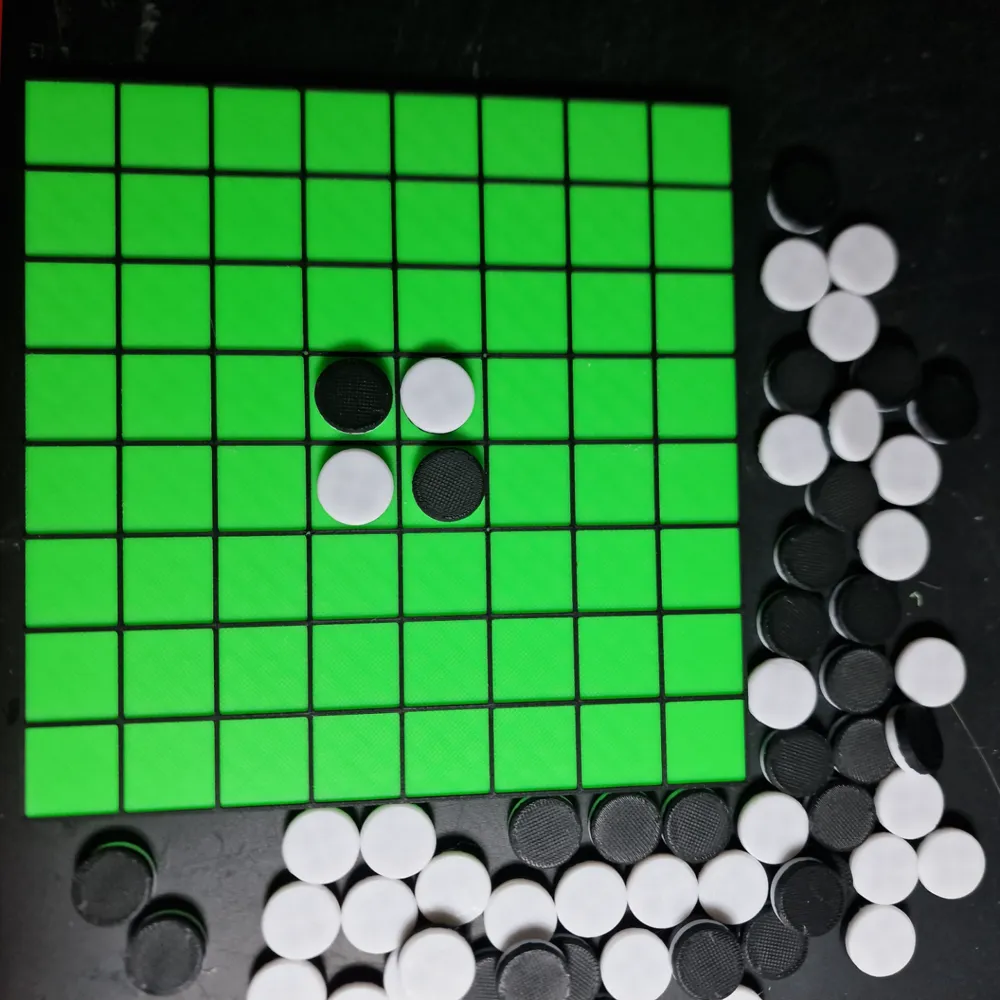 Othello / Reversi board game by QuiqueCrimson - MakerWorld
