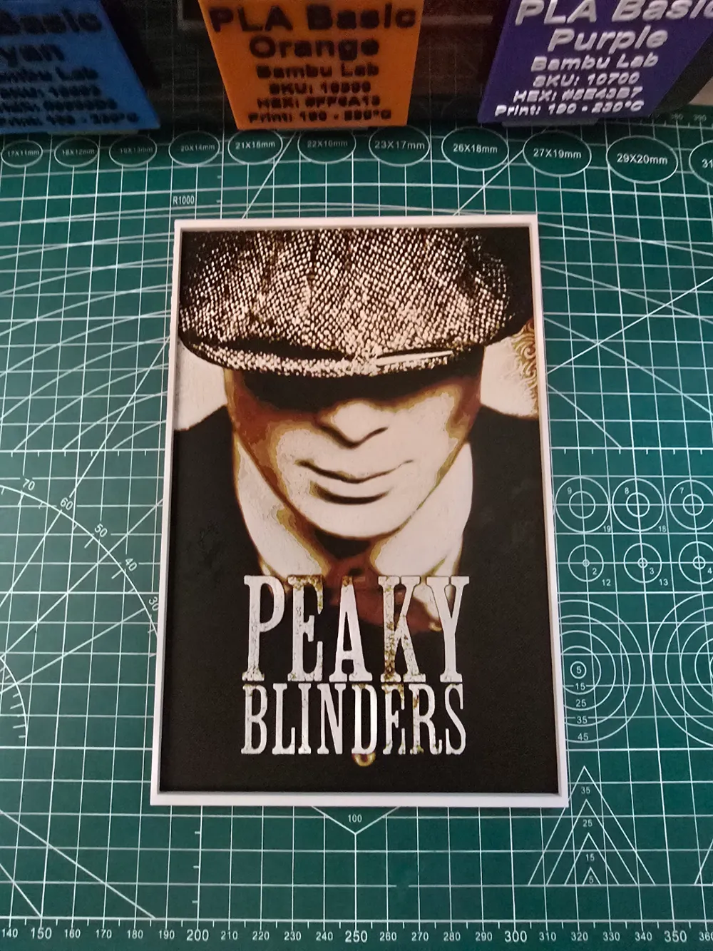 Peaky Blinders Poster - Hueforge Art by Lumpy3D - MakerWorld