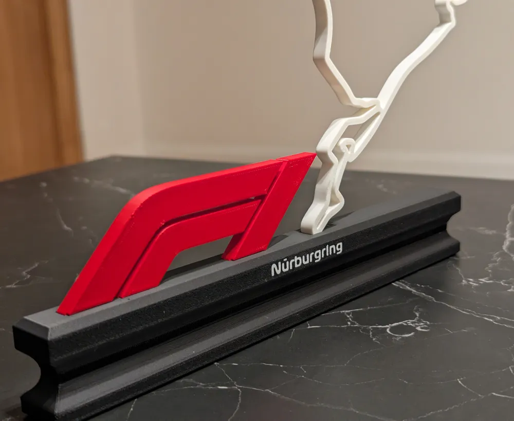 Nürburgring Circuit Formula 1 Trophy Desk Stand by VertexForgeUK ...