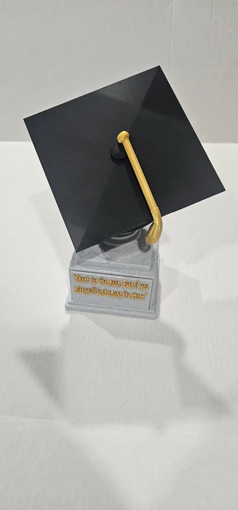 Graduation Trophy - Free 3D Print Model - MakerWorld