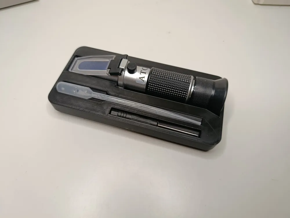 Refractometer case insert - Free 3D Print Model - MakerWorld