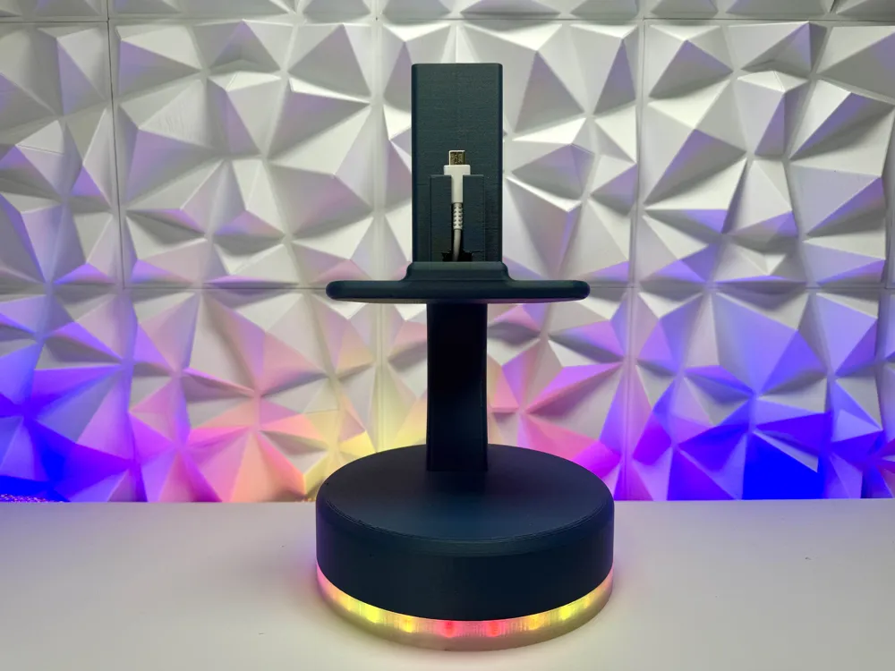 PlayStation Portal RGB Charging Stand/Dock by JP Alien Gaming MakerWorld: Download Free 3D Models