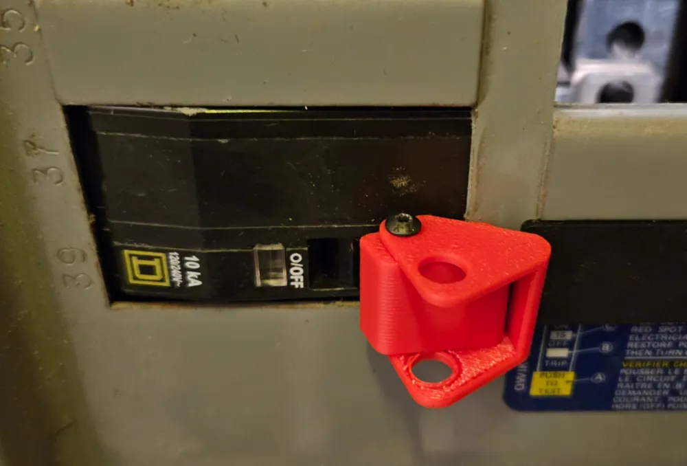 Disjoncteurs SquareD (QO1xx ou QO2xx) - Modèle d'Impression 3D Gratuit ...