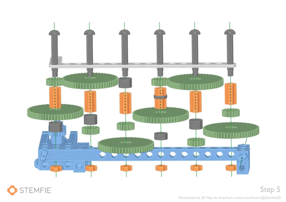 STEMFIE Infinity Gears by Stemfie3D MakerWorld: Download Free 3D Models