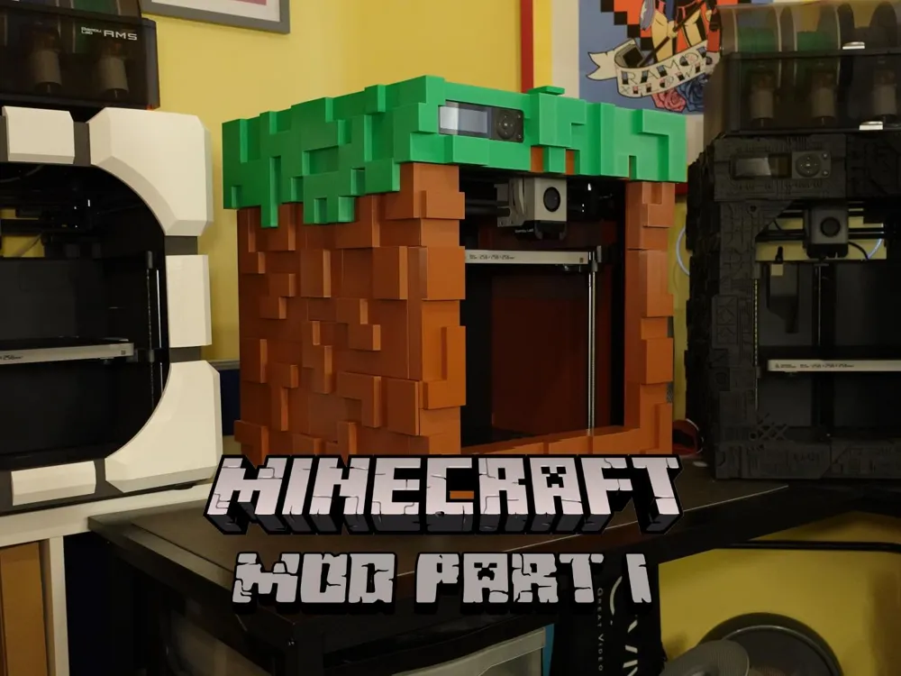 Minecraft P1P MOD Part 1 Remixed by neil3dprints - MakerWorld