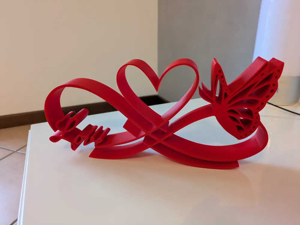Infinite love - Free 3D Print Model - MakerWorld