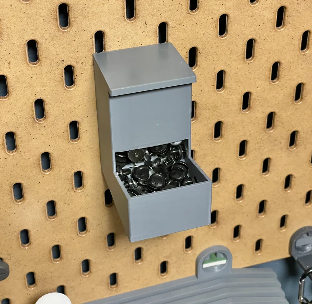 IKEA Skadis Small Container - T Clips by ZEE SOLO - MakerWorld