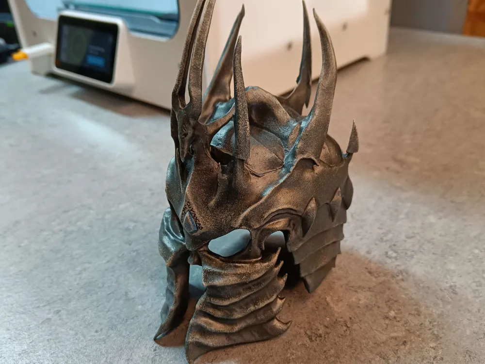 lich king helmet world of warcraft by CCPrints - MakerWorld
