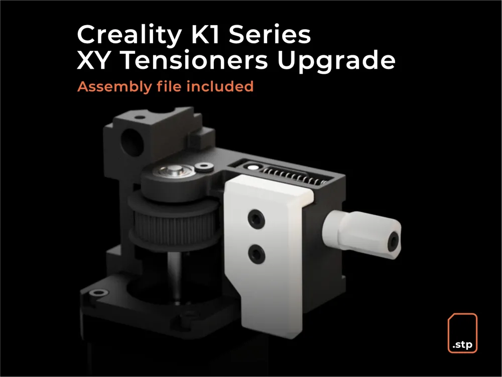 Creality K1 XY Belt Tensioner Upgrade by Henlor MakerWorld: Download ...