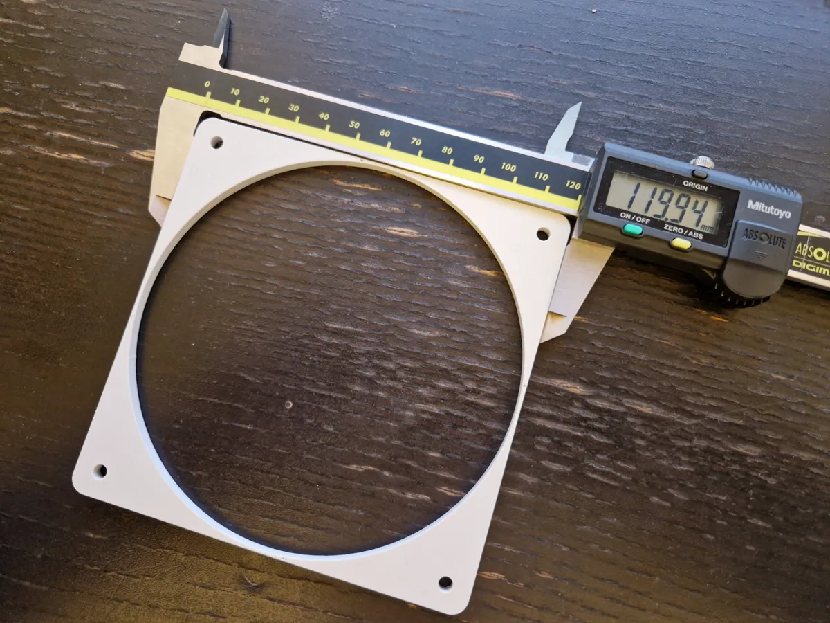 PC Fan 120mm spacer / gasket - Free 3D Print Model - MakerWorld
