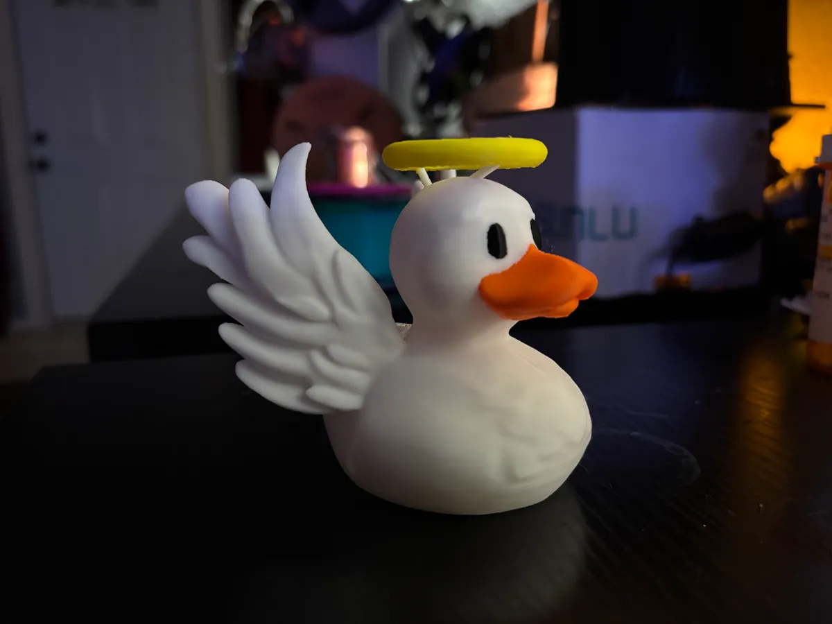 Angel Duck - Free 3D Print Model - MakerWorld