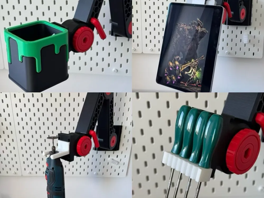 Skadis module for the front end of the robotic arm system Remixed by ...