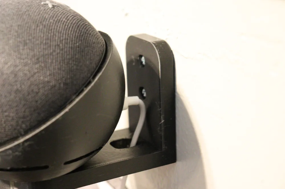 Echo Dot 4th/5th Gen Wall Mount by JoeyAW - MakerWorld