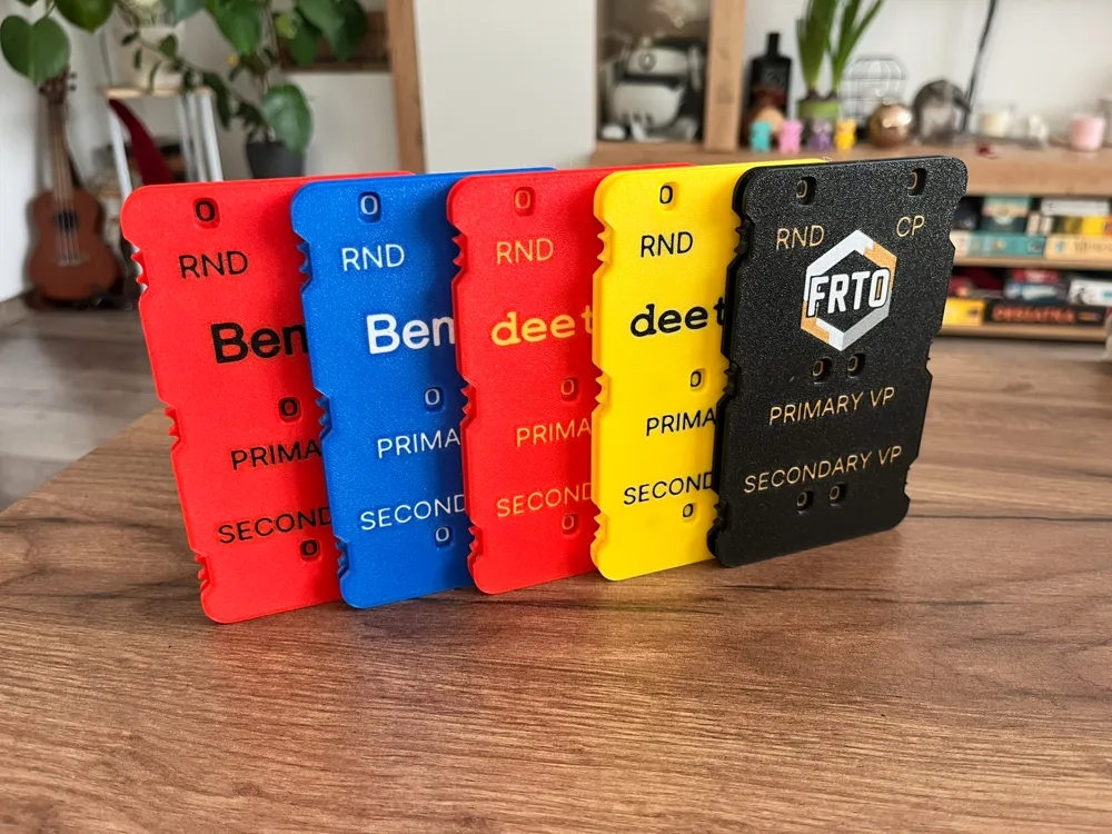 Game Score Tracker 40K - customisable name - Free 3D Print Model ...