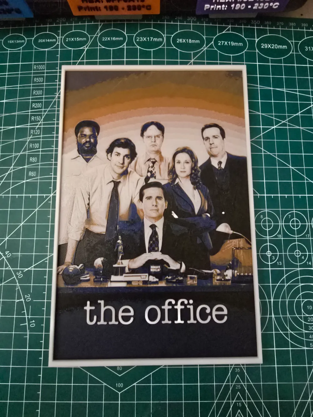 The Office (US) Poster V2 - Hueforge Art - Free 3D Print Model - MakerWorld
