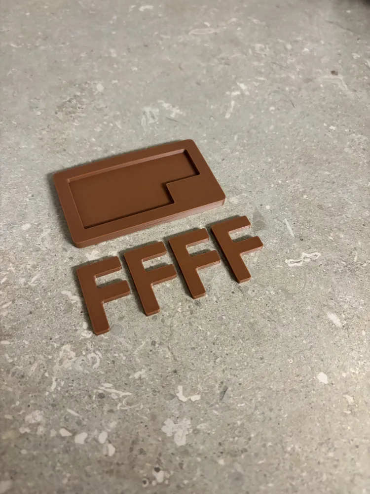 The Four F Puzzle by horseman3000 MakerWorld: Download Free 3D Models