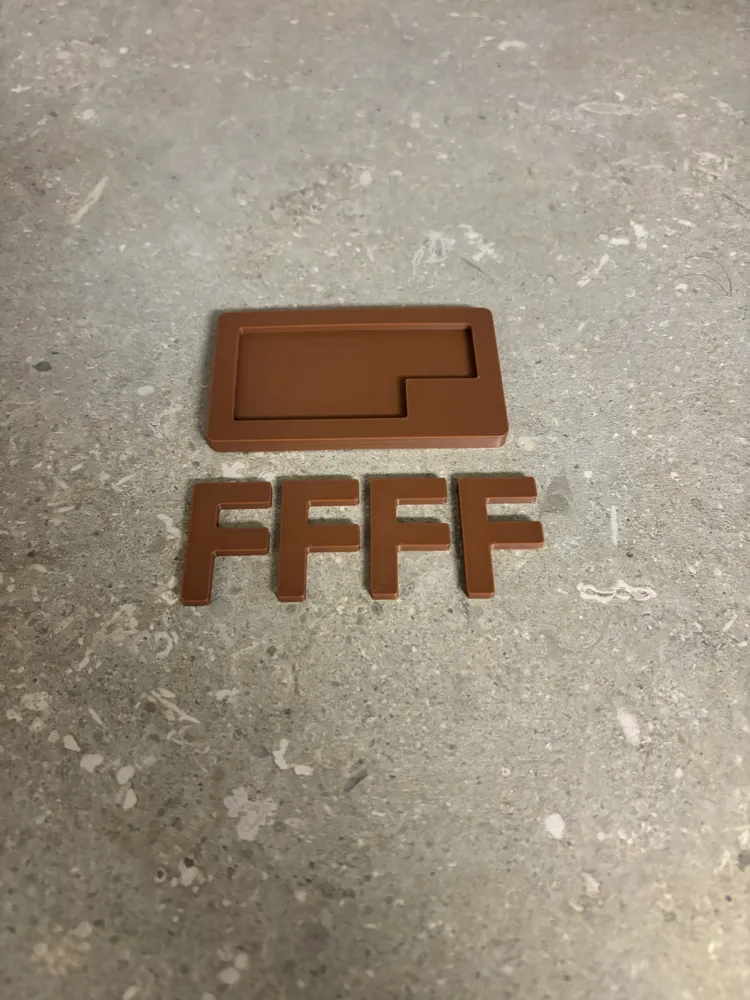 The Four F Puzzle by horseman3000 MakerWorld: Download Free 3D Models