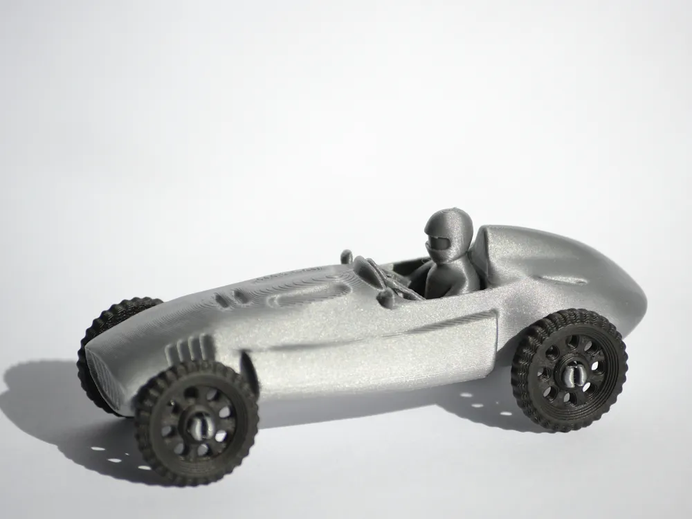 Vintage racing car - Free 3D Print Model - MakerWorld