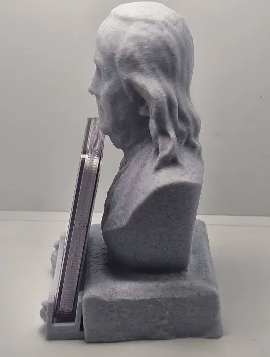 Franklin Bust Slab Display - Free 3D Print Model - MakerWorld